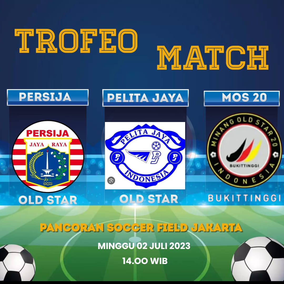 Tour ke Pulau Jawa, Minang Old Star 20 Bukittinggi agendakan dua kali trofeo di Jakarta dan ...
